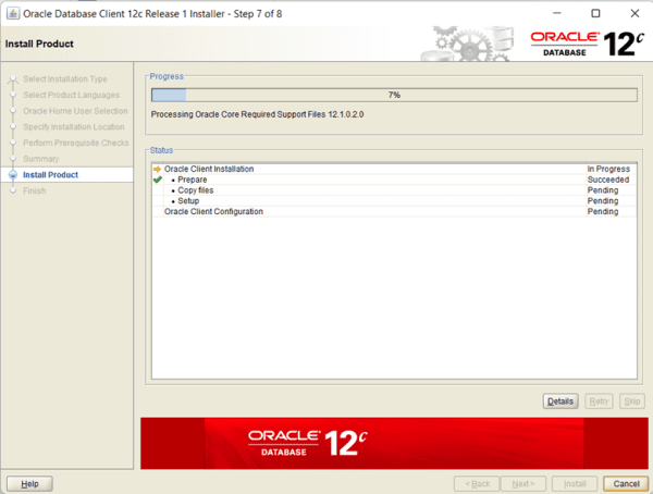 Cách cài đặt Oracle Client 12c - Đào tạo Oracle DBA